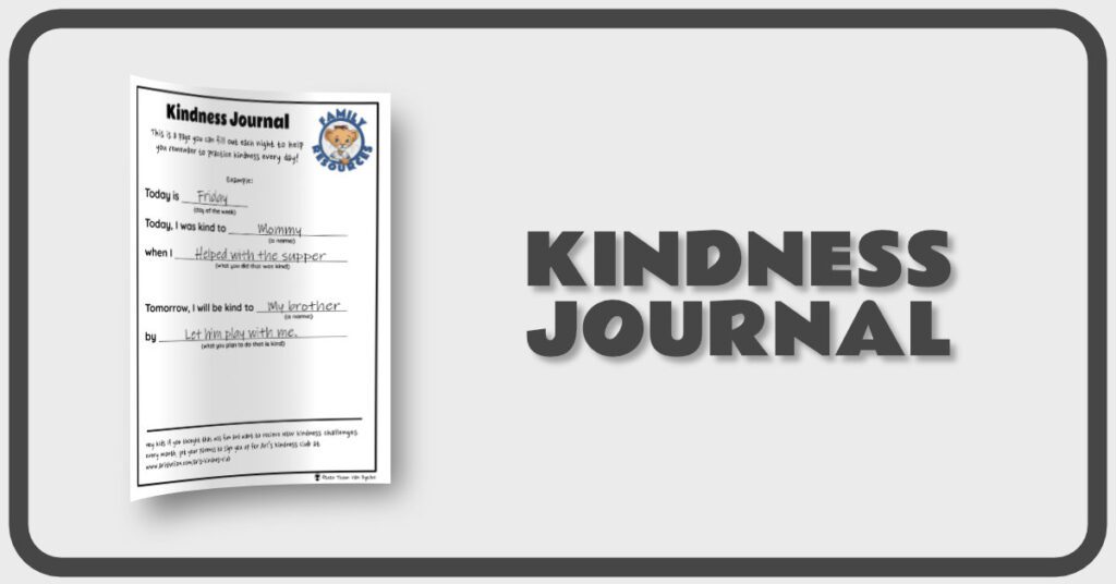 Kindness Journal | Ari The Lion - Teaching Kids Kindness
